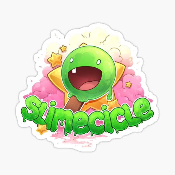 "slimecicle merch " Sticker by Corvideouss | Redbubble