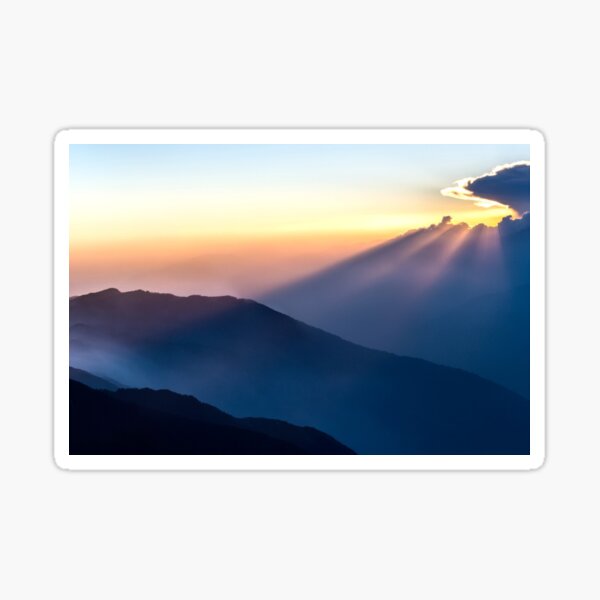"Beautiful morning sunrise" Sticker for Sale by kaljay1986 | Redbubble
