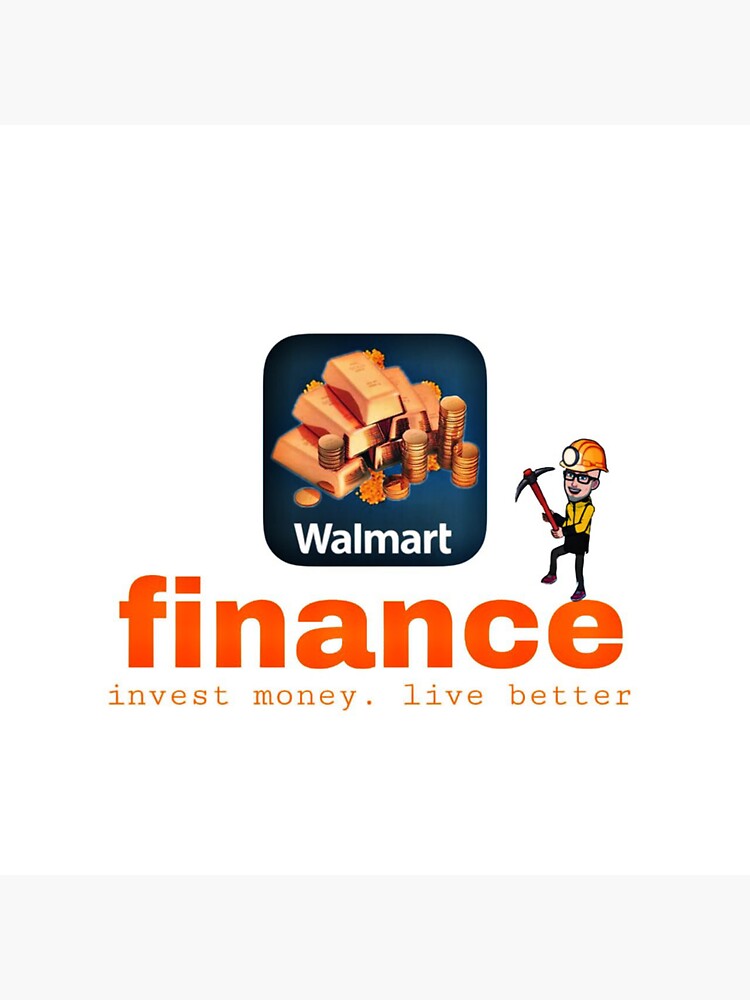 "Walmart Finance " Sticker by seanromzzy | Redbubble