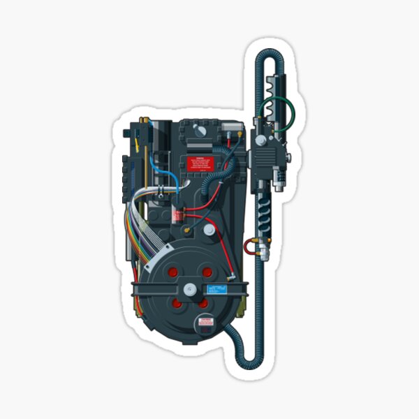 "Proton Pack" Sticker for Sale by SabaviaLona | Redbubble