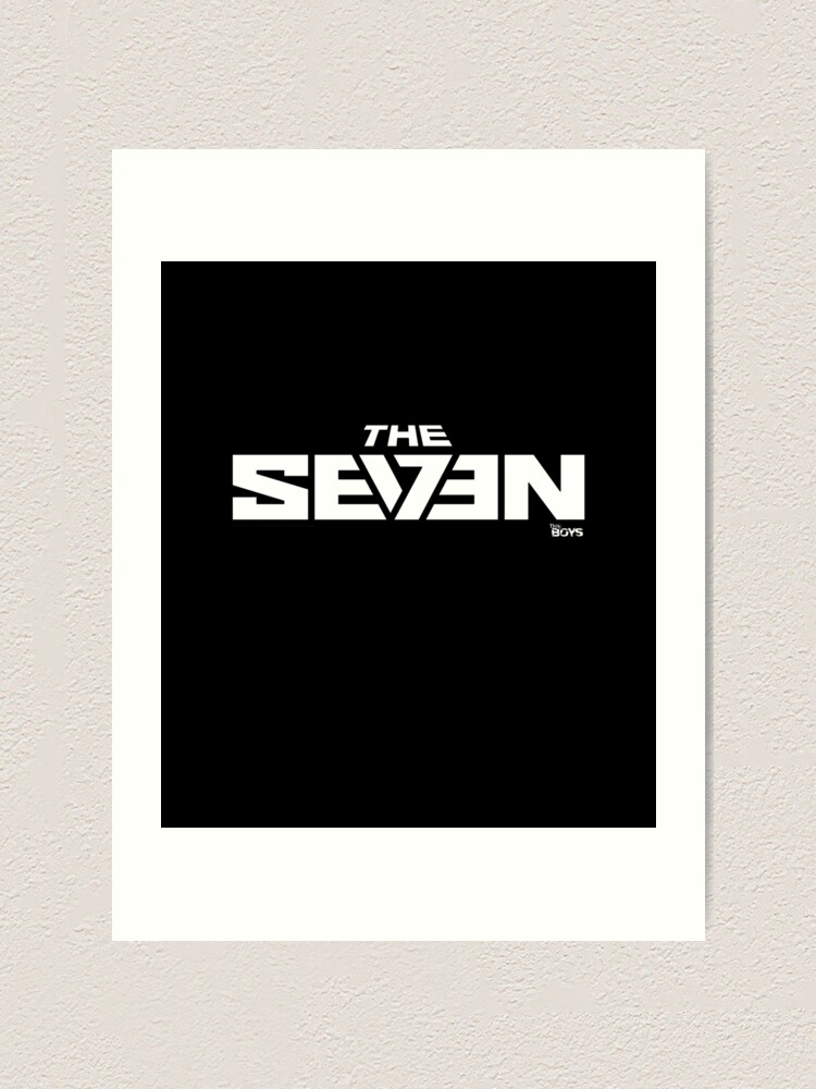 "The Boys The Seven Logo" Art Print for Sale by Evrallimee | Redbubble