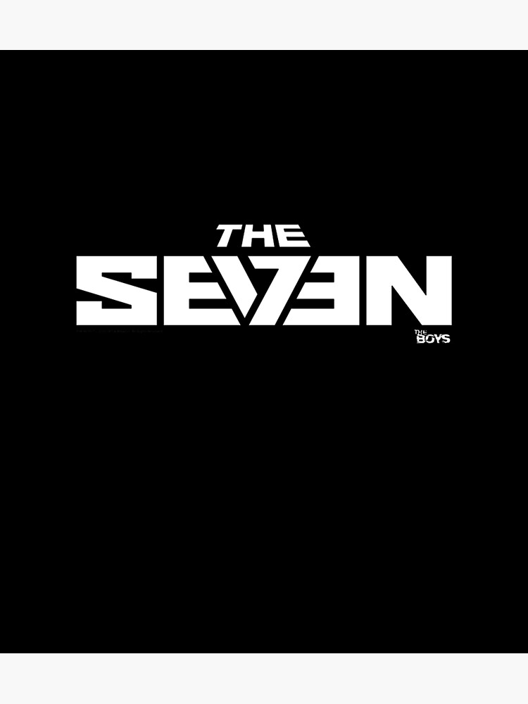 "The Boys The Seven Logo" Art Print for Sale by Evrallimee | Redbubble