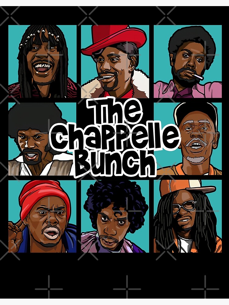 "The Chappelle art black cartoon character" Poster for Sale by ...