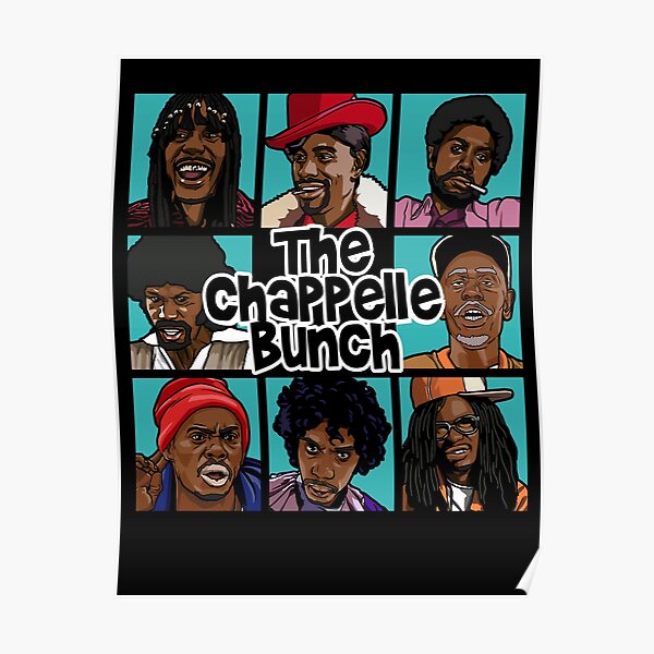 "The Chappelle art black cartoon character" Poster for Sale by ...