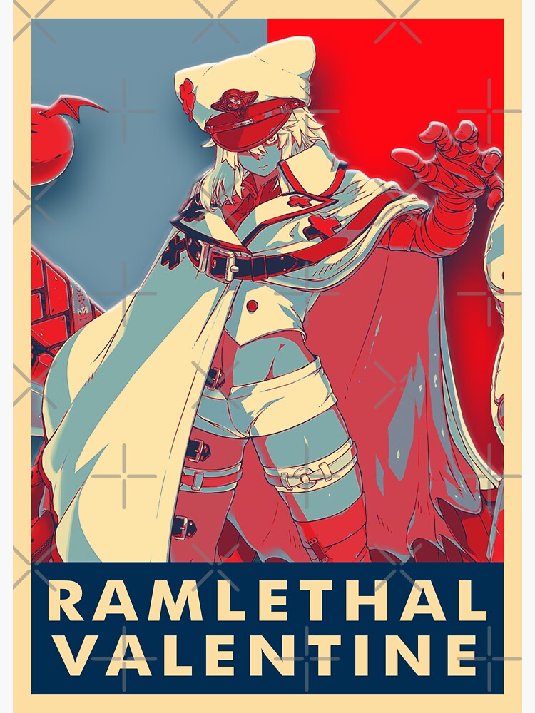 "RAMLETHAL" Sticker by AZURESIEGFRIED | Redbubble