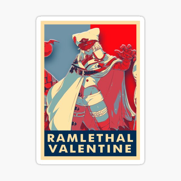 "RAMLETHAL" Sticker by AZURESIEGFRIED | Redbubble