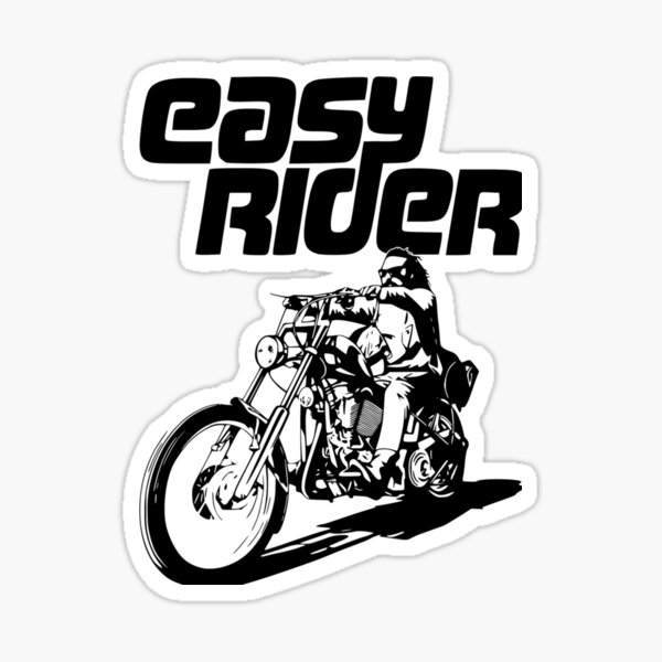 "Easyride " Sticker by WindTherapyLife | Redbubble