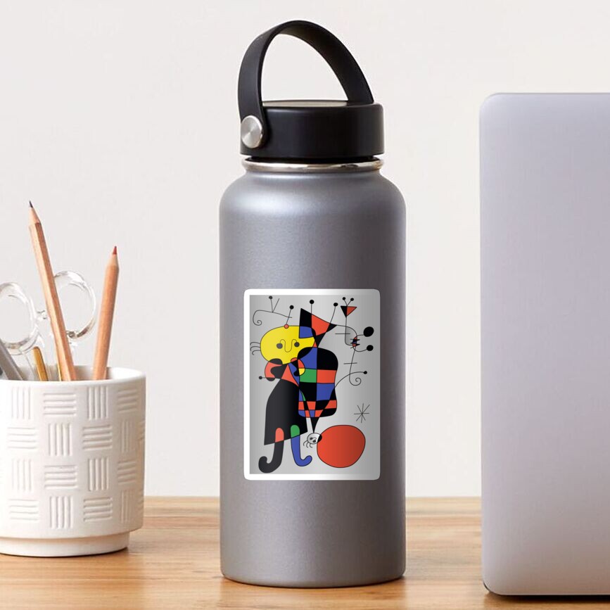 "joan miro joan miro joan miro" Sticker von leannamill763 | Redbubble