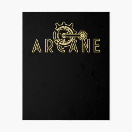 "Arcane Logo" Art Board Print by GRWQSA | Redbubble