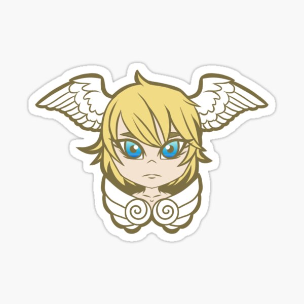 "Ryo Asuka chibi" Sticker by Oceanst | Redbubble