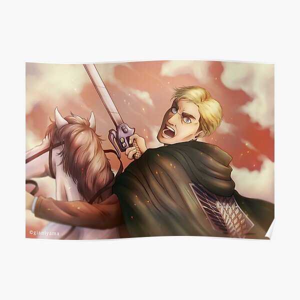 "Erwin Smiths Anklage" Poster von gianiyama | Redbubble