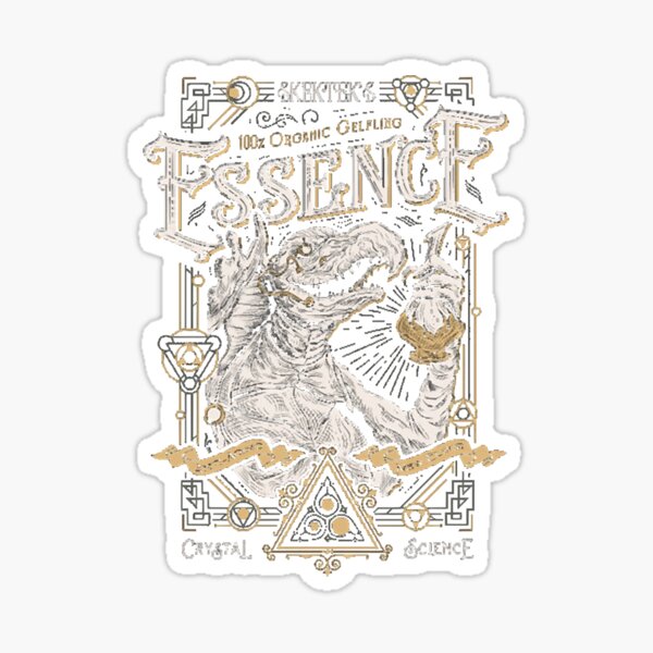 "Organic Gelfling Essence" Sticker for Sale by AnnDuryea | Redbubble