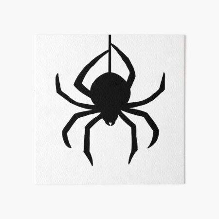 "Black Spider" Art Board Print for Sale by Iamissam999 | Redbubble