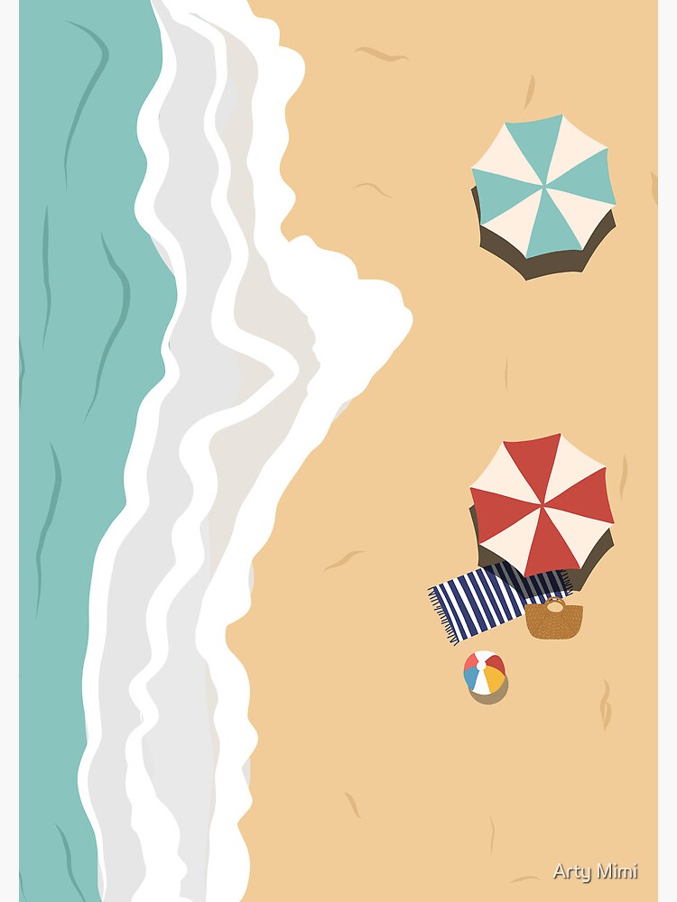 "Beach Art, Off-Shore Art, Sun & Sand Art, Ocean Scenic Art, Sunbathing ...