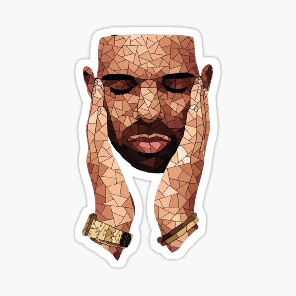 "Drake Rapper Classic " Sticker by dennisnatur | Redbubble
