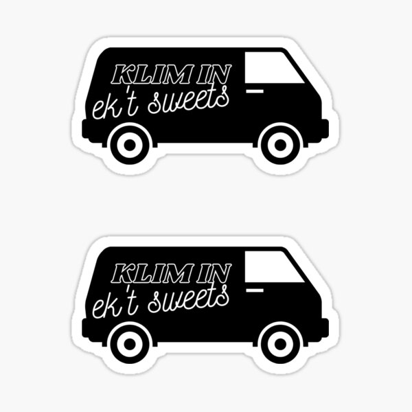 "Klim in ek't sweets, Afrikaans art design" Sticker for Sale by ...