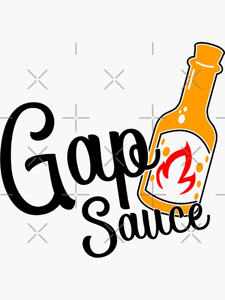 "Gap Sauce Graphic - Sticker - Photograph - Art work - Display on Wall ...