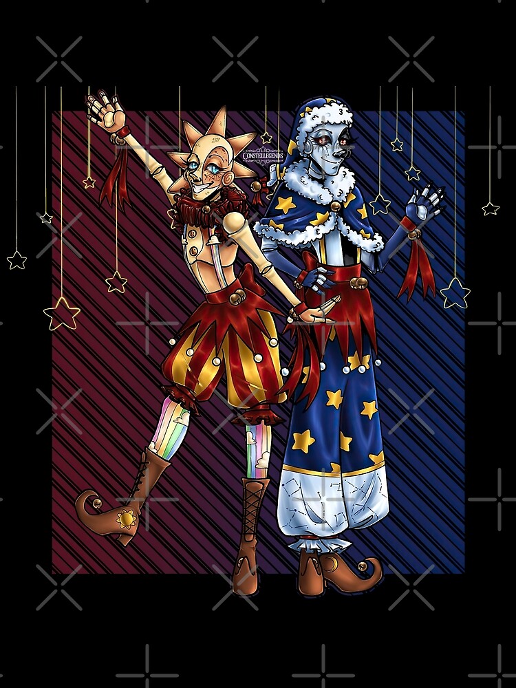 "SunDrop And MoonDrop Fnaf Security Breach" Art Print for Sale by ...