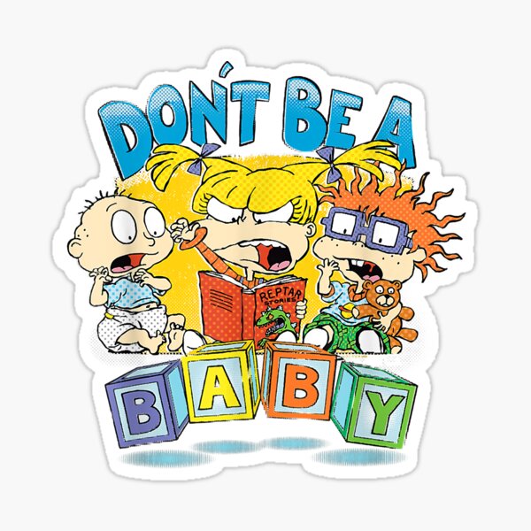Bumper Stickers Paper & Party Supplies Rugrats sticker Chuckie finster ...