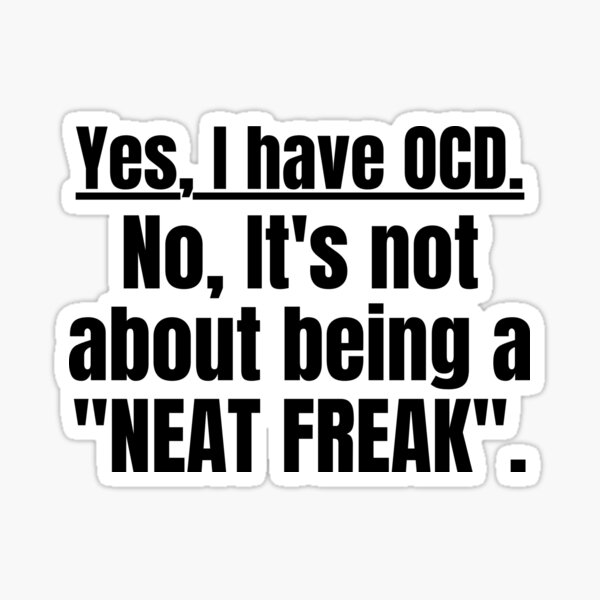 Humorous Ocd Quotes