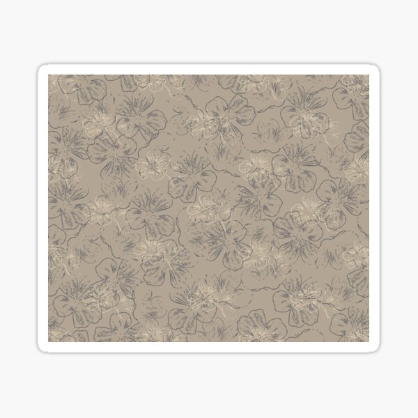 "Geranium Humus #1" Sticker for Sale by Kettukas | Redbubble