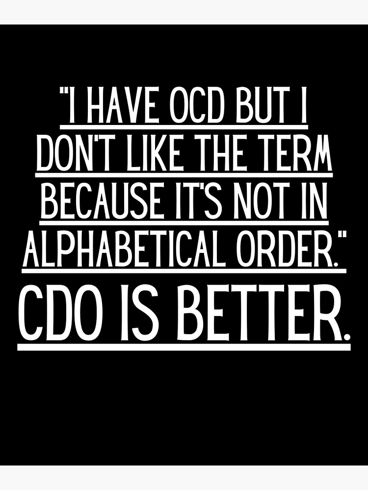 "OCD Awareness, Obsessive Compulsive Disorder, OCD Warrior, OCD Quote ...