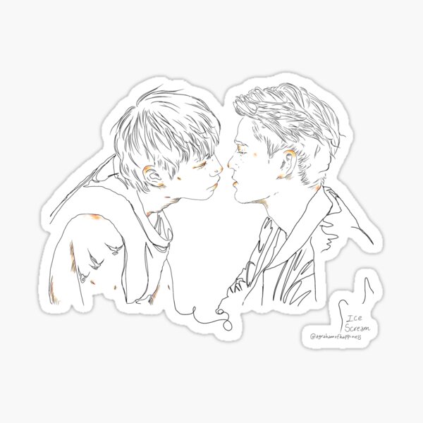 "DanYok" Sticker for Sale by AnnMoretti | Redbubble