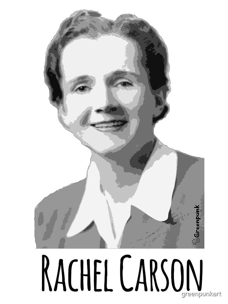 "Rachel Carson" by greenpunkart | Redbubble
