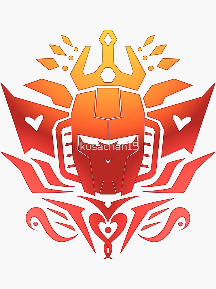 "Starscream" Sticker for Sale by kusachan15 | Redbubble