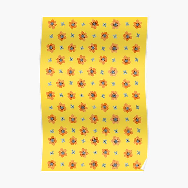 "Flowers of Provence" Poster for Sale by SpilloDesign | Redbubble