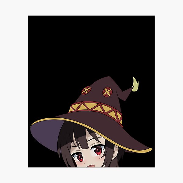 "Megumin Peeker Konosuba" Photographic Print for Sale by Kawaiifu69 ...
