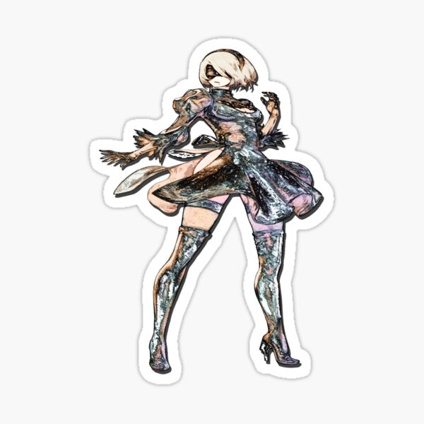 "Android 2B " Sticker for Sale by Faith2393 | Redbubble