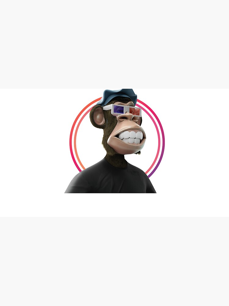 "Nft ape, pixel monkey nft, NFT Lover Gift, bored ape nft, nft ...