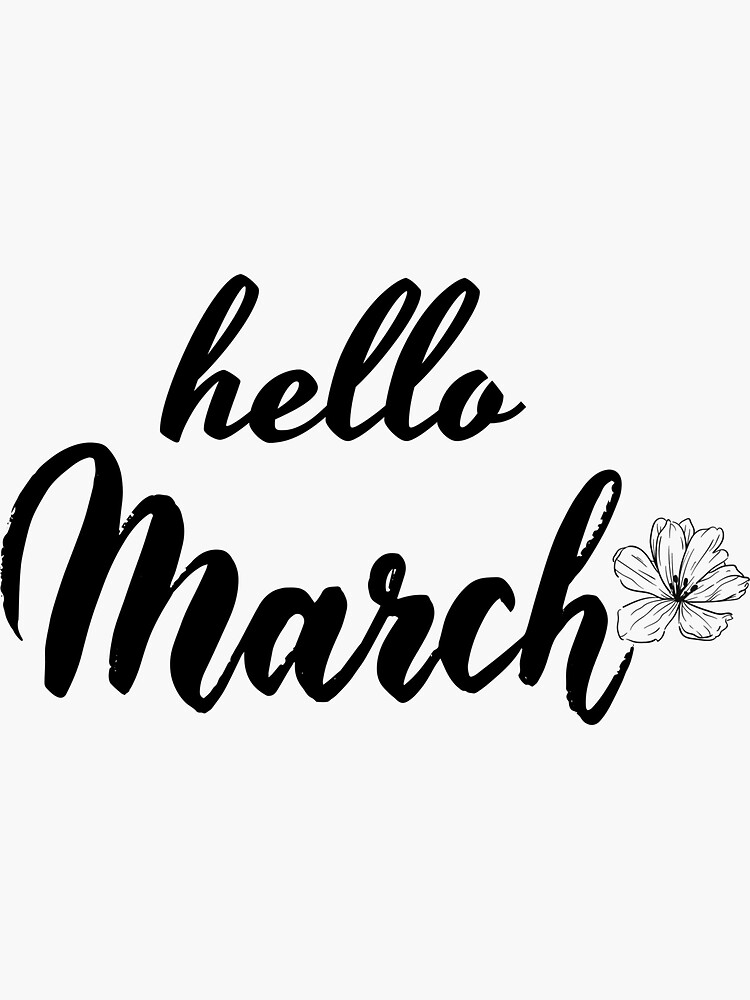"hello march : cute family gift idea for mother, sister, wife and ...