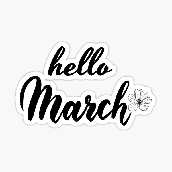 "hello march : cute family gift idea for mother, sister, wife and ...