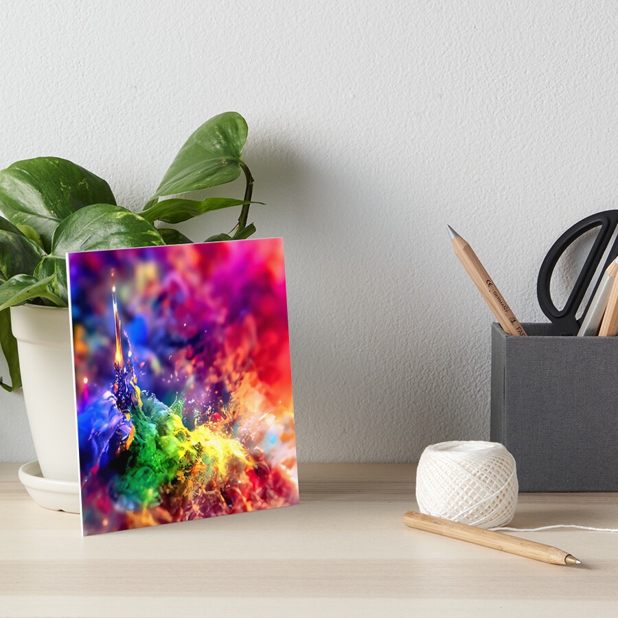 "Generations of Color" Art Board Print by ChaoticStep | Redbubble