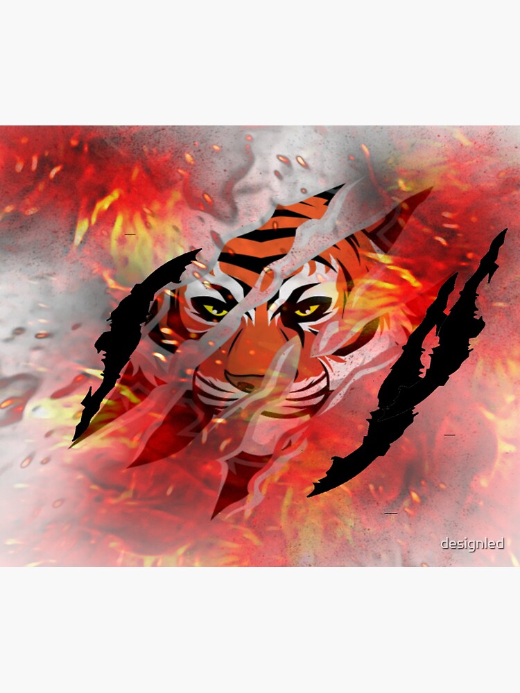 "Fire Tiger Claws, Fearless Natural Tiger's Eye, Tigers Print Pattern ...