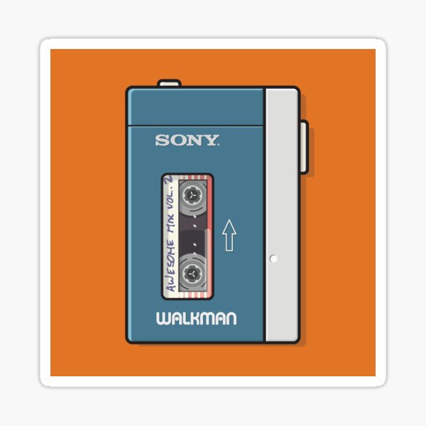 Sony Walkman Stickers | Redbubble