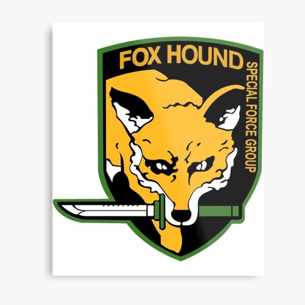 "Fox Hound Special Force Group logo inspired by Metal Gear Solid ...