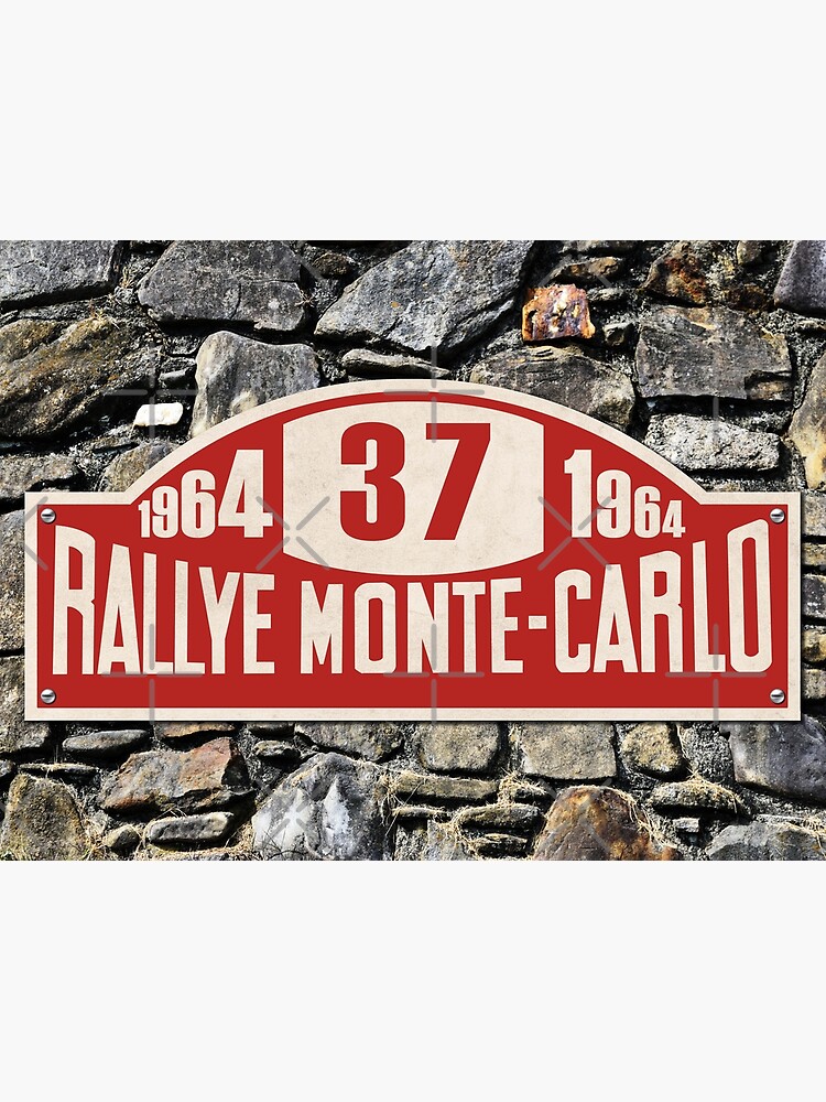 Rallye Monte Carlo 1964 Sign Premium Matte Vertical Poster sold by ...