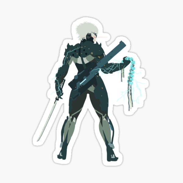 "Raiden Vector Art - Metal Gear SolidRising " Sticker for Sale by ...