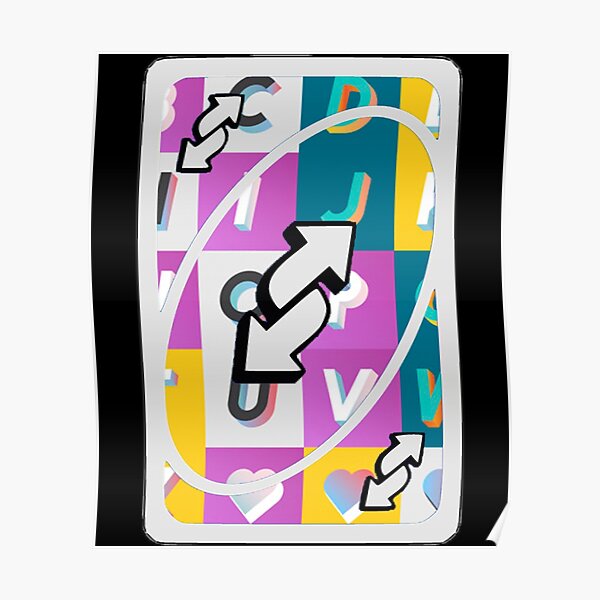 "Uno reverse card " Poster for Sale by BoomStoreGifts | Redbubble