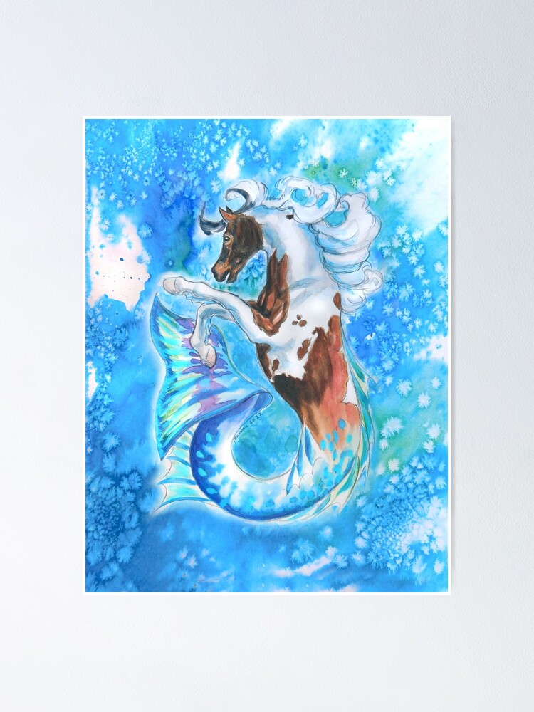 "Seapony: Bay Pinto" Poster by swordwhale | Redbubble