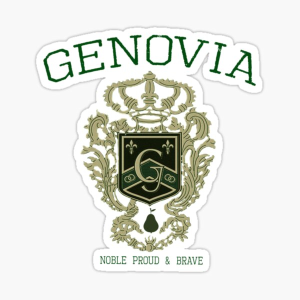 "GENOVIA - THE PRINCESS DIARIES. Classic " Sticker for Sale by ...