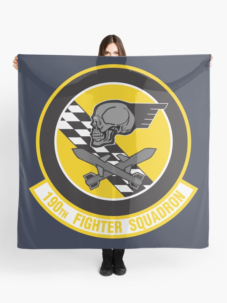 "190th Fighter Squadron - USAF" Scarf for Sale by wordwidesymbols ...