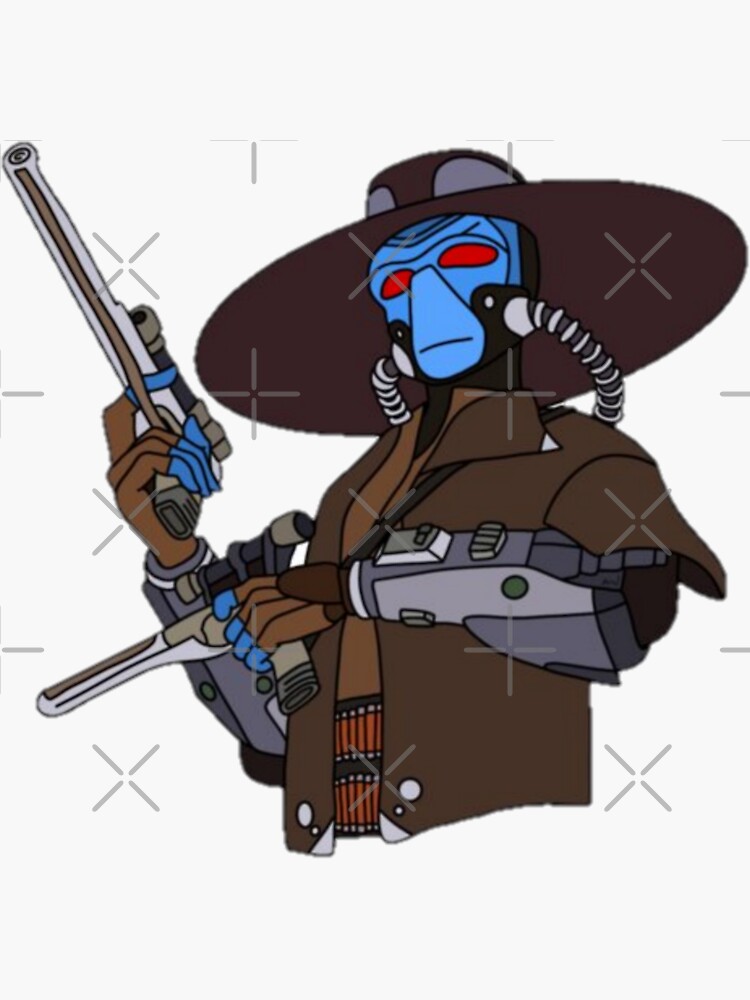 "Cad bane" Sticker by Shop-D1 | Redbubble