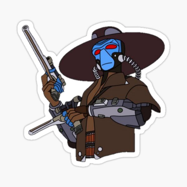 "Cad bane" Sticker by Shop-D1 | Redbubble