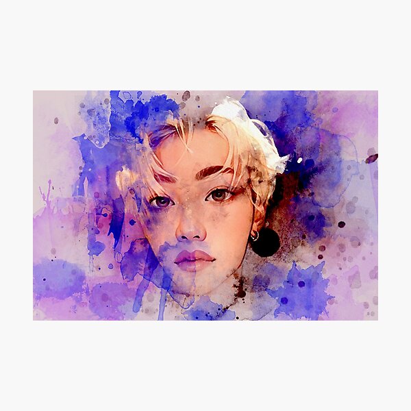 "Felix, Lee Felix, Stray Kids, Fanart, Kpop Fanart, Watercolour ...