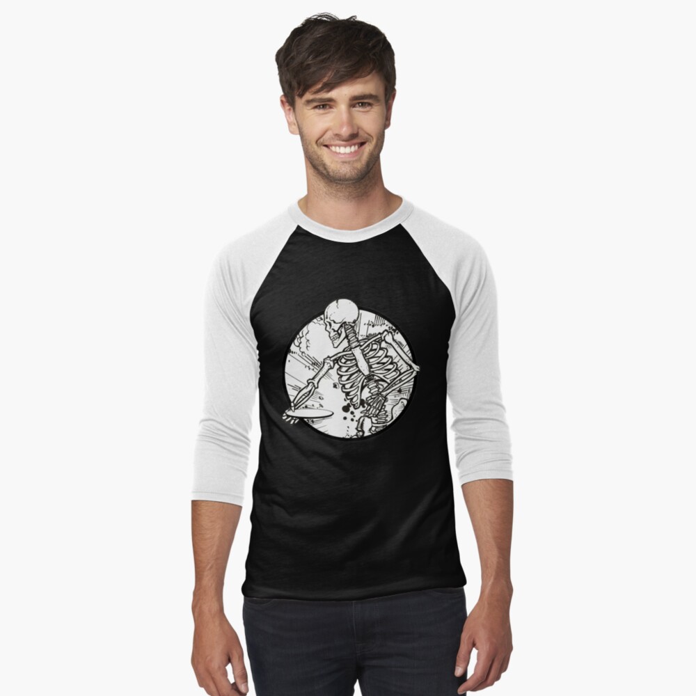 "Disc Golf Skeleton high quality funny essential black Essential ...