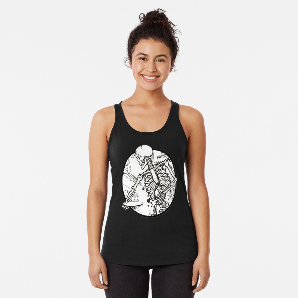 "Disc Golf Skeleton high quality funny essential black Essential ...